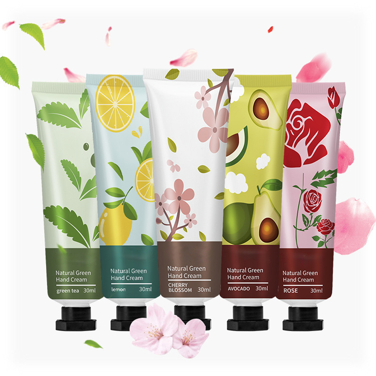 Moisturizing and hydrating hand cream 60g portable cherry blossom ...