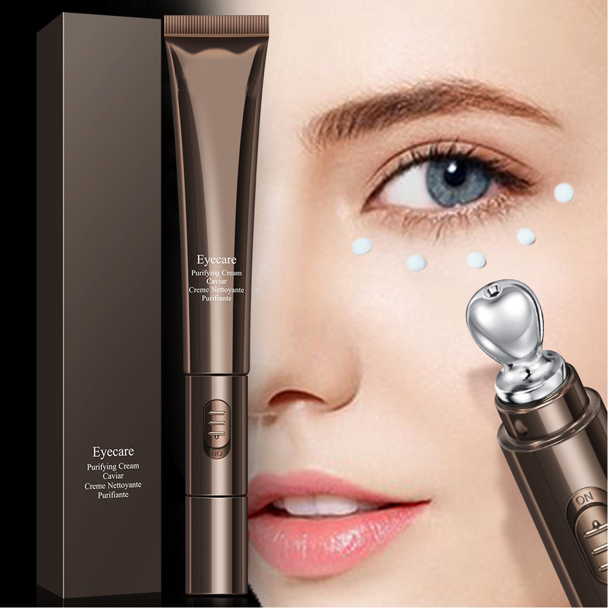 Caviar electric eye cream massage stick moisturizing and moisturizing ...