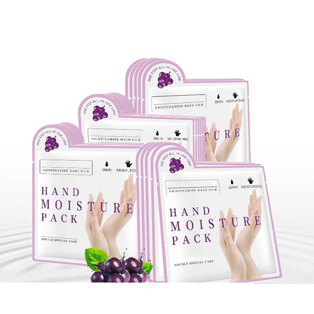 Niacinamide hand mask gloves 3 pieces a box of original essence ...
